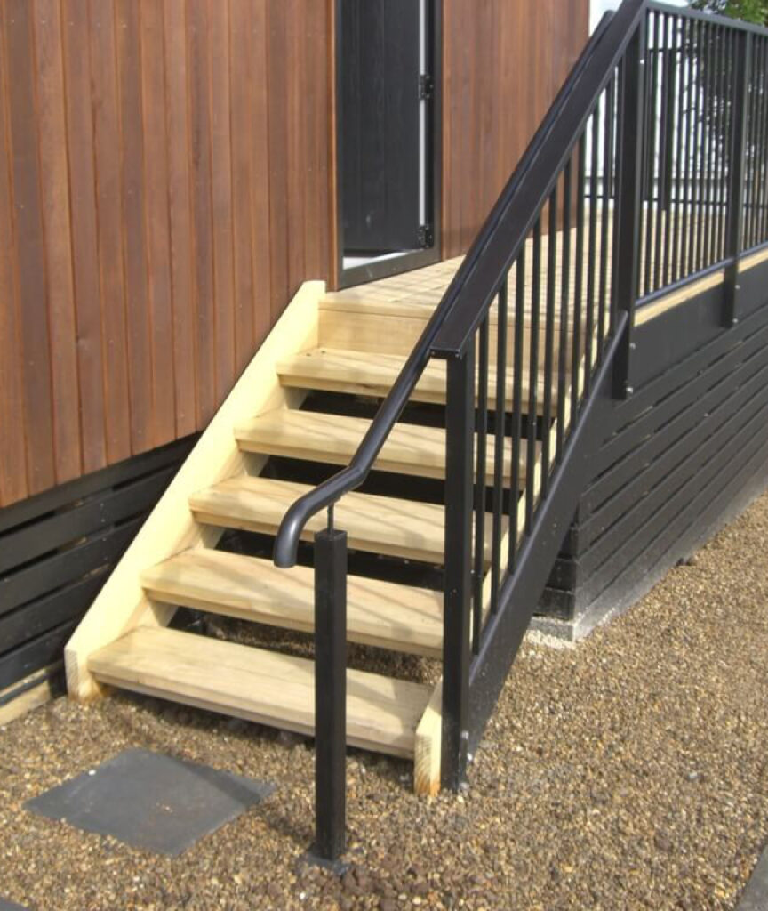 Exterior Stairs Auckland | Outdoor Timber Stairs Custom | Continental ...